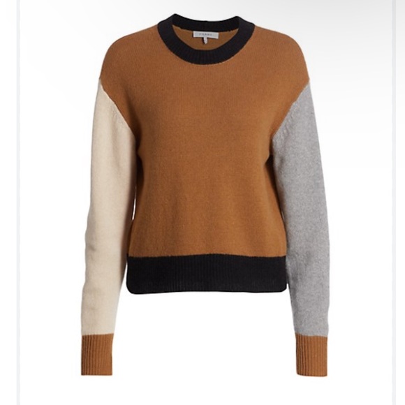 Frame Denim | Sweaters | Framecolorblock Cashmere Wool Blendsweater ...